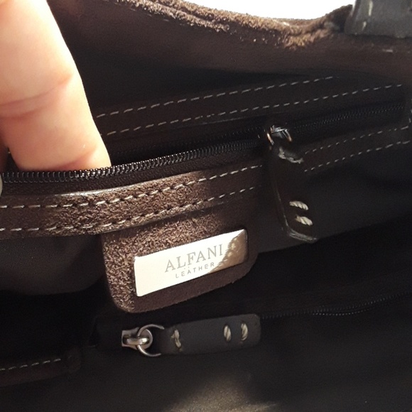 Alfani | Bags | Alfani Leather Handbag | Poshmark